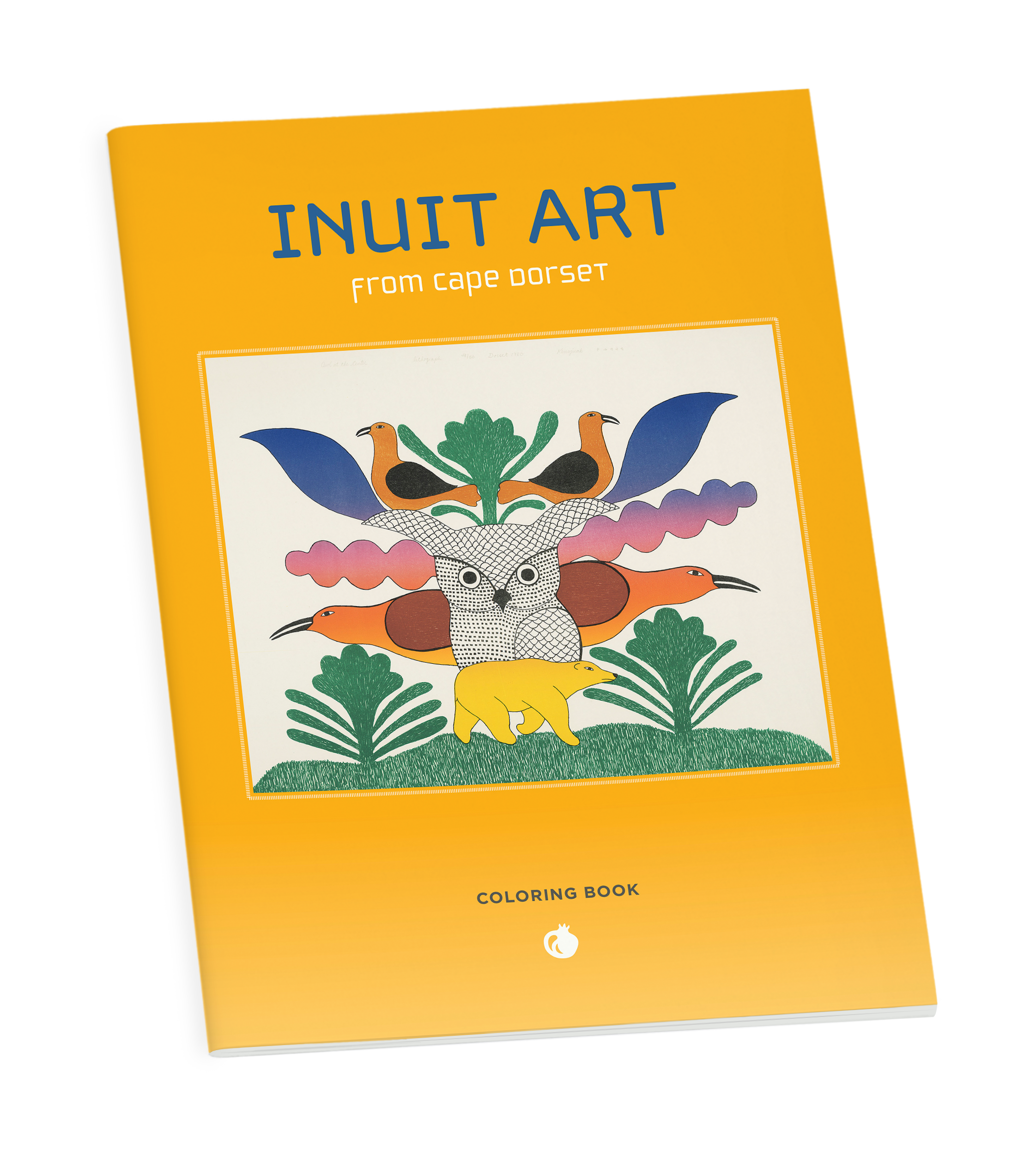 Inuit Art from Kinngait Coloring Book – Bedouin